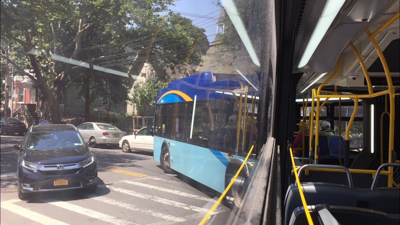 NYC Transit Bus HD 60fps: Riding New Flyer XD60 on Q53 SBS (Broad ...
