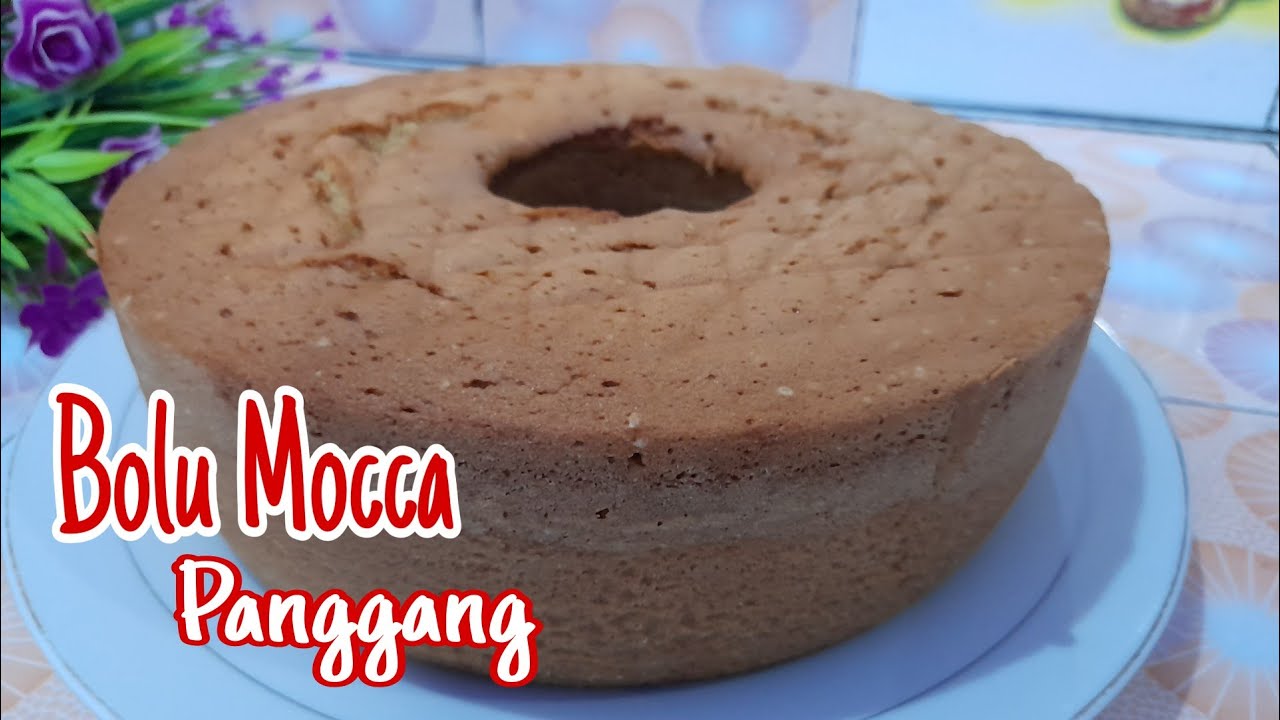 RESEP BOLU MOCCA PANGGANG ENAK DAN LEMBUT - YouTube