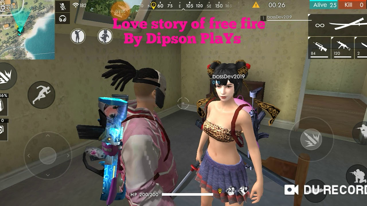 The love story of Free Fire | full movie | Dipson PlaYs - YouTube