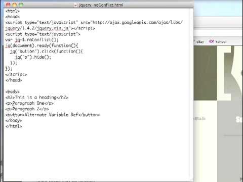 JS 4U 60: JQuery No Conflict - YouTube