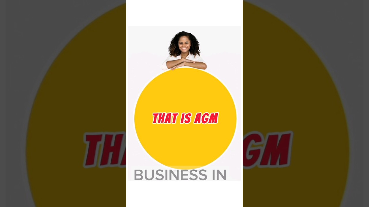 what is "AGM"MEANING ?|@businessinofficial #new - YouTube