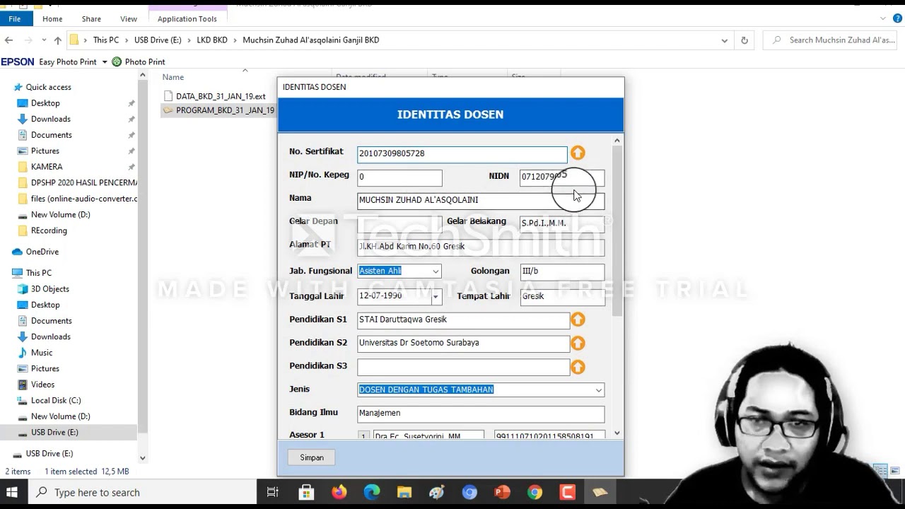 Tutorial Pembuatan BKD/LKD - YouTube