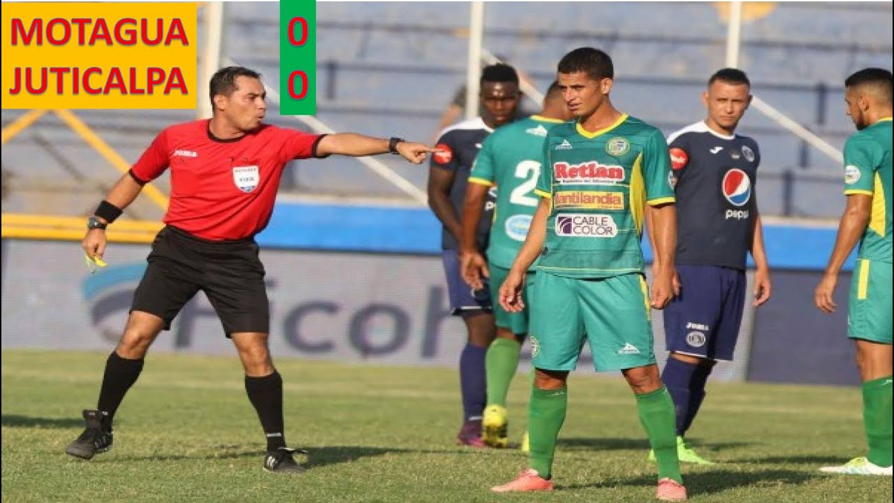 Así fue el emocionante empate Motagua vs Juticalpa - YouTube