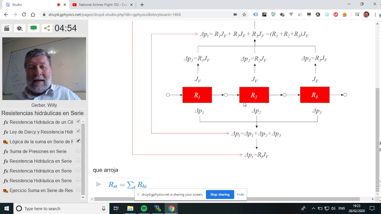 Suma de Resistencias Hidráulicas en Serie - YouTube