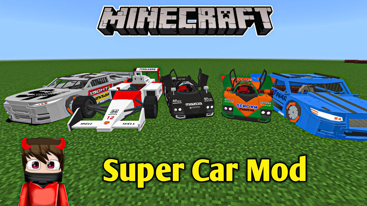 Minecraft Super Car Mod Hindi Review: Ultimate Speed and Excitement ...