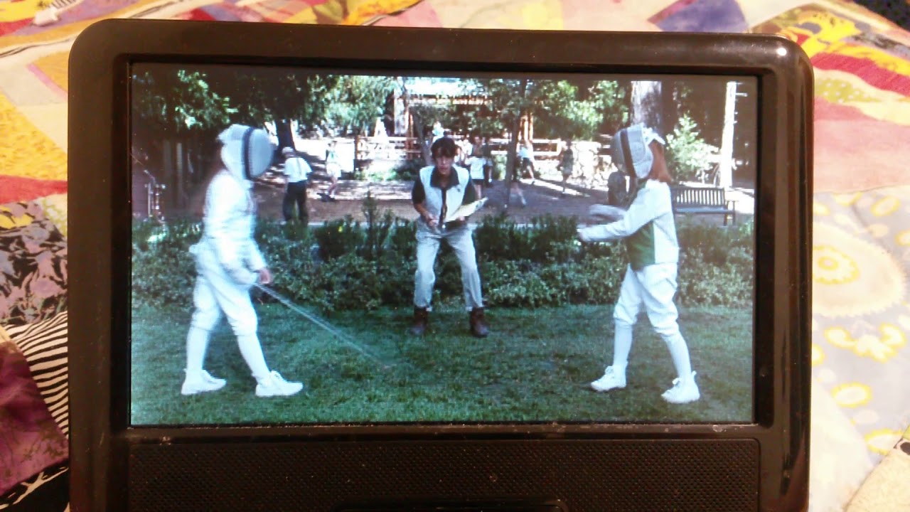 The parent trap fencing sword fight - YouTube