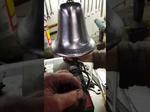 12v winkworth police car bell - YouTube