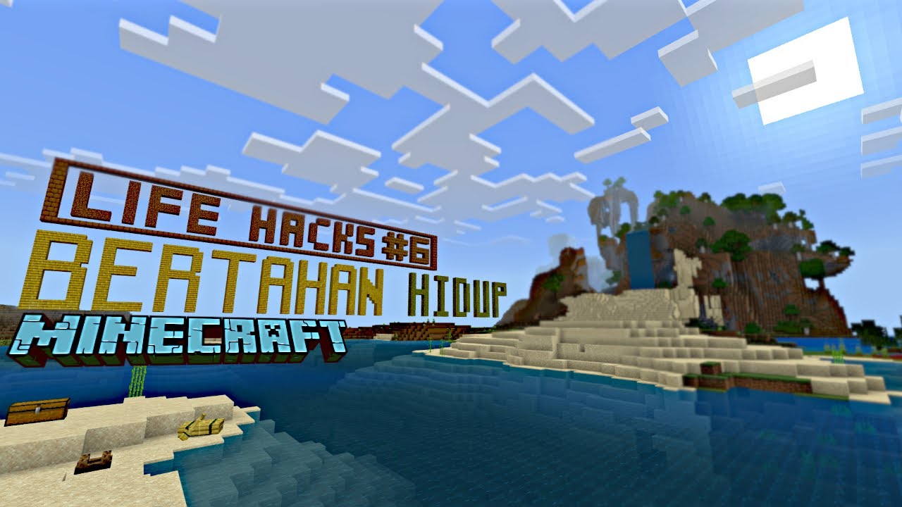 MINECRAFT PARODY INDONESIA | LIFE HACK - BERTAHAN HIDUP - YouTube