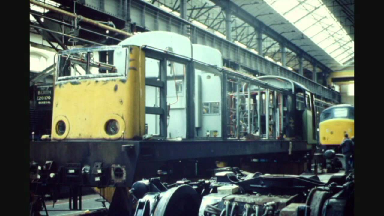 BREL Locomotive Works Derby March 1986 ( Slideshow ) - YouTube