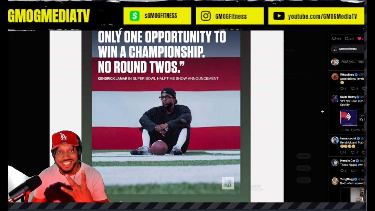 No ROUND TWO's for Drake!!! | Kendrick Lamar Performing at Superbowl ...