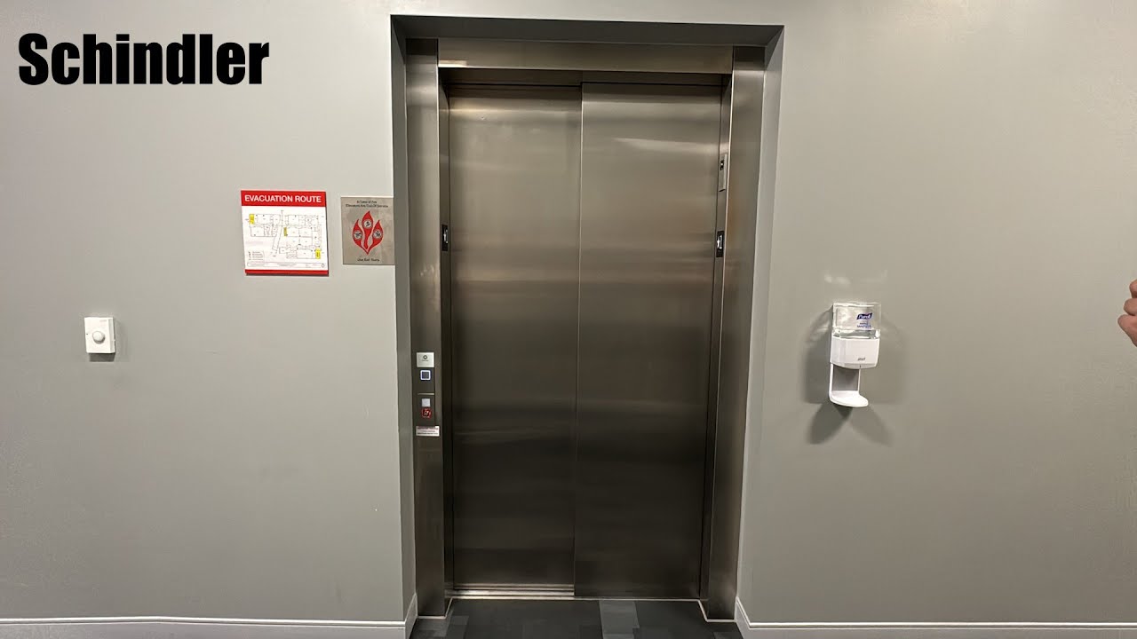 Schindler 3300 Elevators at the ISE Building - SLU - St Louis, MO - YouTube