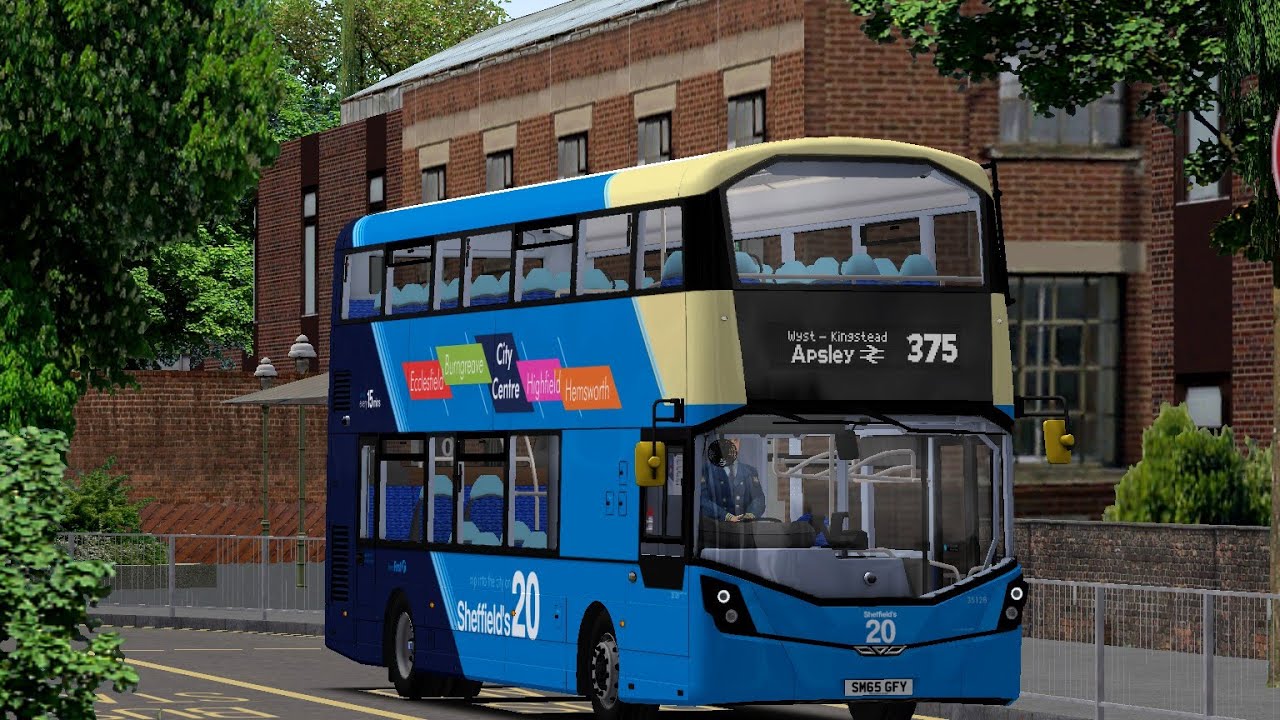 Omsi 2: Bowdenham V5 Route 408 (375) - Wright Streetdeck First 35128 ...