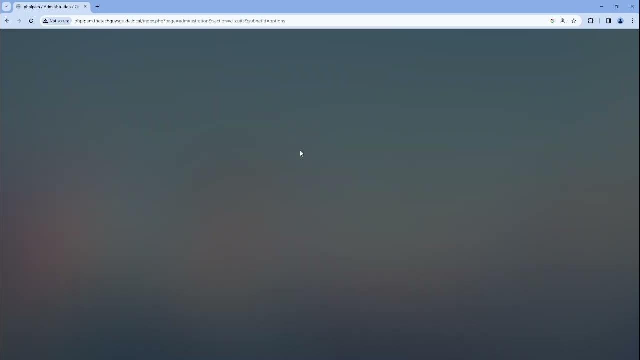 php{IPAM} Setting up and using Circuits feature to manage circuit information - YouTube