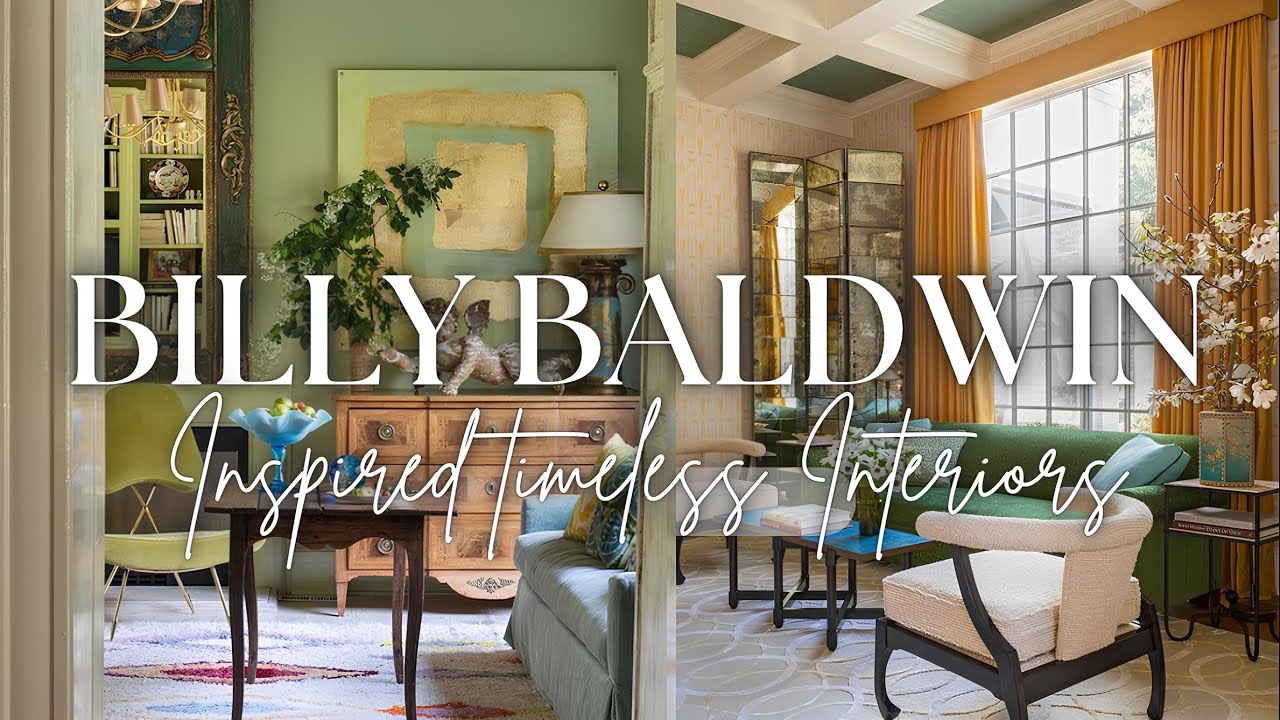 BILLY BALDWIN Inspired Decor: How to Create Chic, Timeless Interiors ...