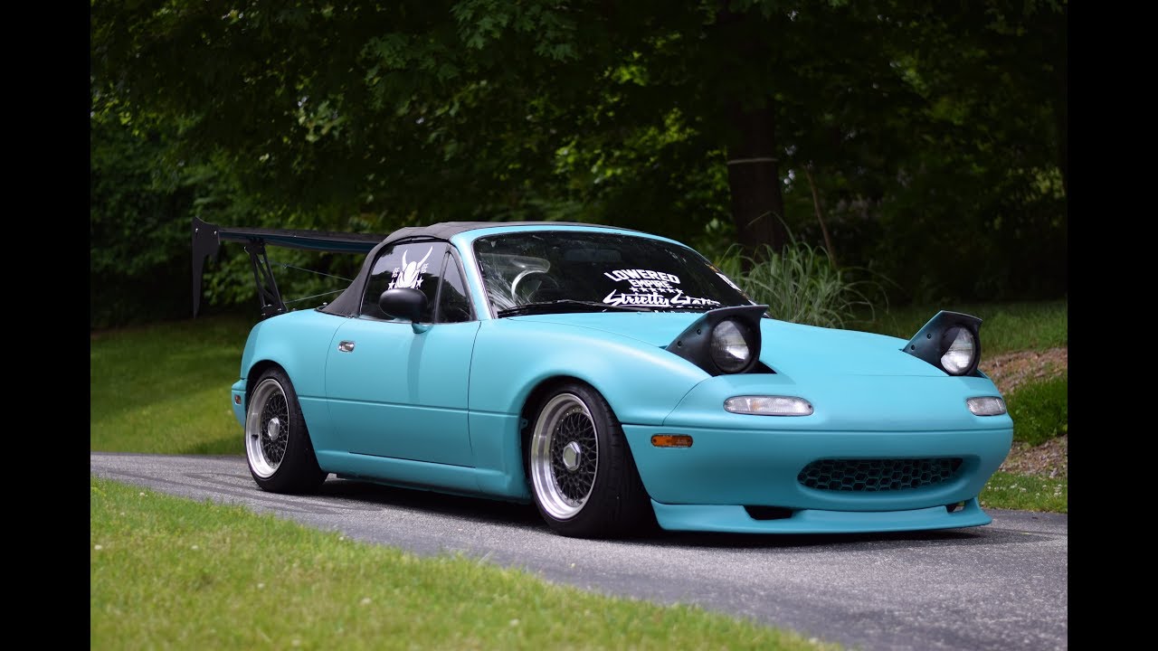 Plastidipping My Miata Intense Teal (Full Walkthrough) - YouTube