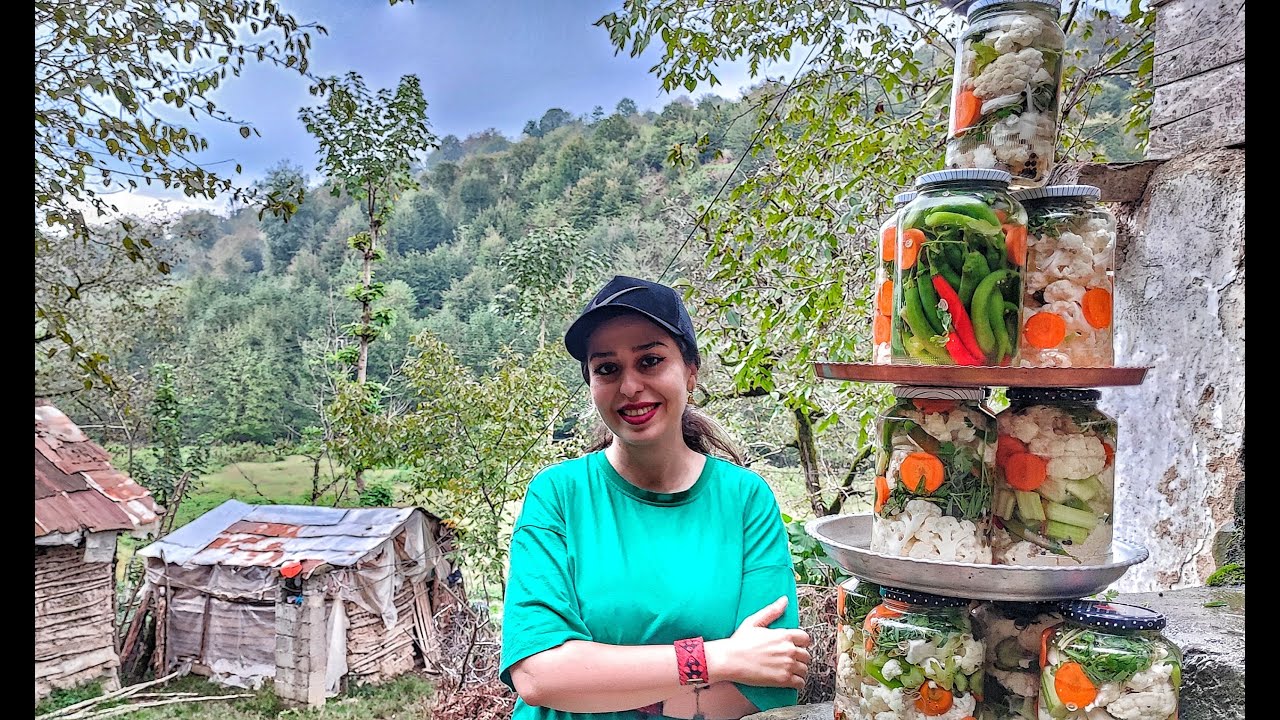 Fermentation of cauliflower and vegetables in Winter since 10,000 years ...