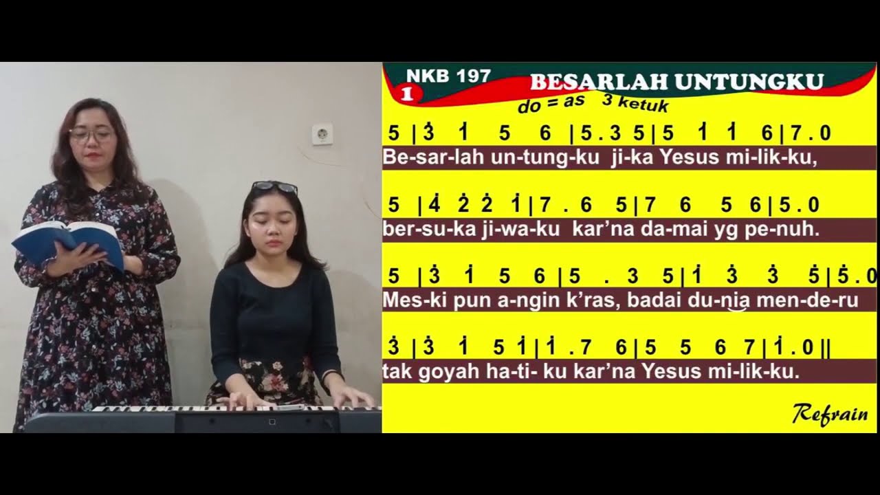 NKB 197 - Besarlah Untungku // KLMG GKP Jatiasih - YouTube
