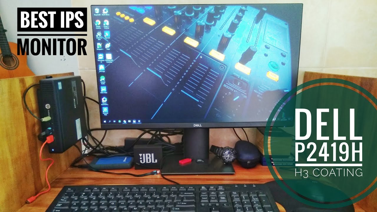 DELL P2419H D_Port vs VGA vs Hdmi - YouTube