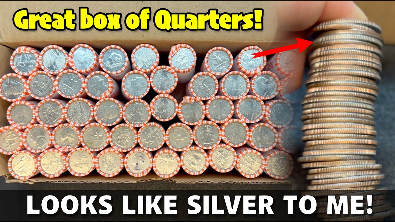 I OPENED 50 ROLLS OF QUARTERS AND HAD SOME GREAT FINDS!!! $500 QUARTER ...