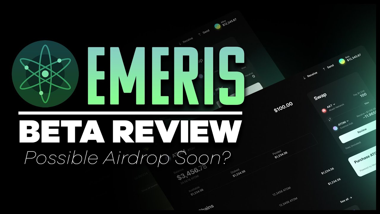Emeris Beta Review (Possible DeFi Airdrop?) - YouTube