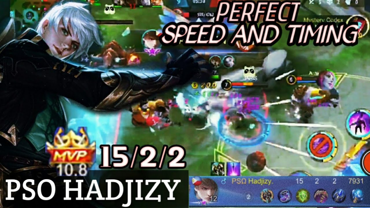 HADJIZY PERFECT GUSION HANDSPEED COMBO 15/2/2 | MLBB - YouTube
