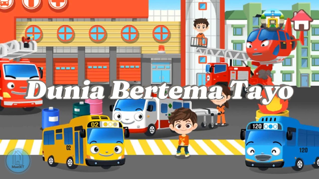 TAYO BERMAIN SERU DI DUNIA TEMA #tayo - YouTube
