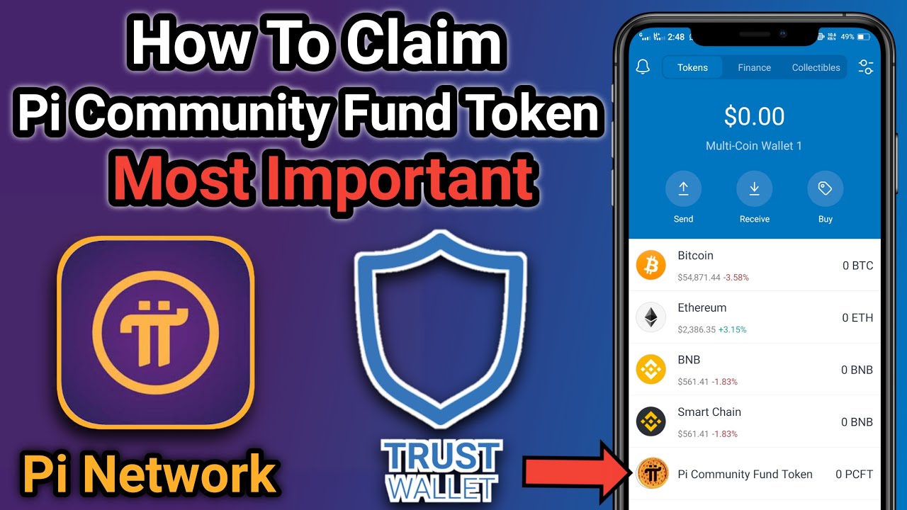 How to claim pi community fund token | Pi Network PCFT complete ...
