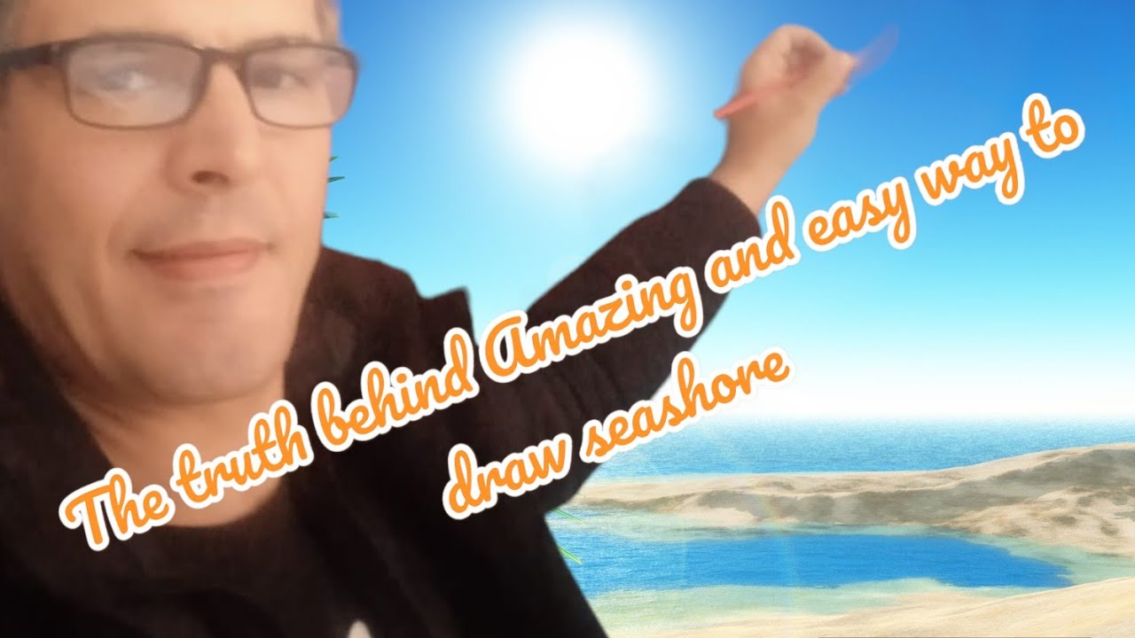The truth behind Amazing and easy way to draw seashore - YouTube