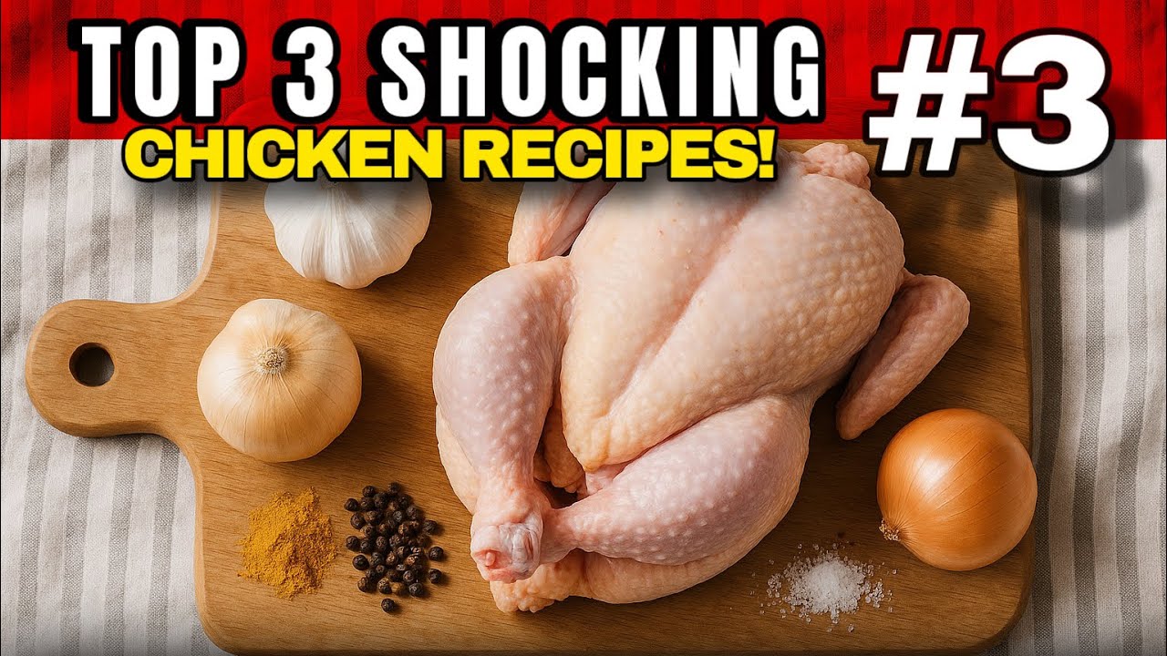 Top 3 Chicken Recipes That Will Shock You – #3 Will Change The Way You ...