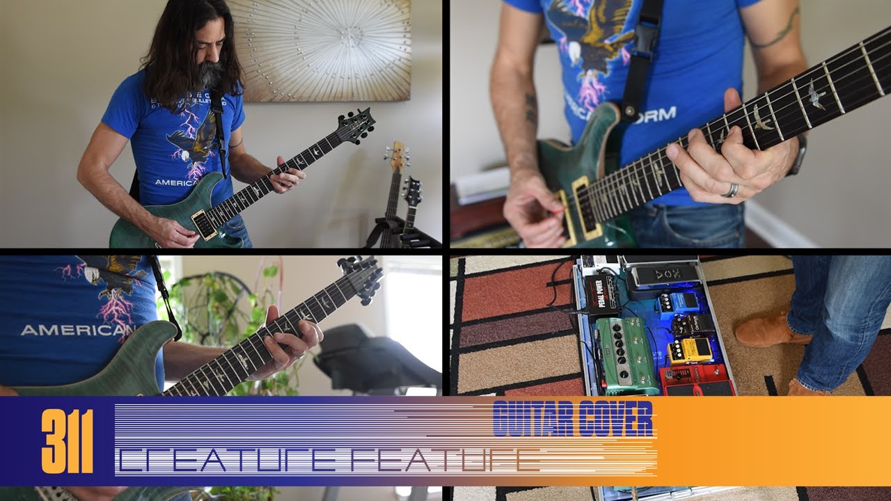 Creature Feature ~ 311 ~ Transistor ~ Guitar Cover - YouTube