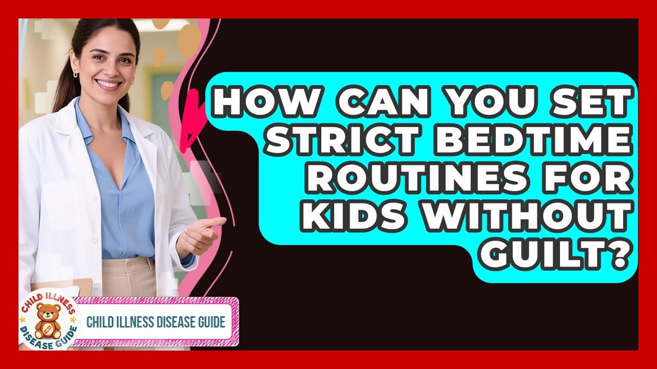 How Can You Set Strict Bedtime Routines For Kids Without Guilt? - Child ...