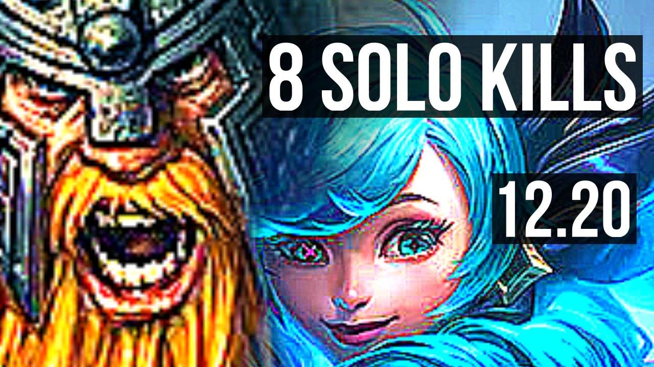 OLAF vs GWEN (TOP) | 9/0/9, 8 solo kills, 1000+ games, Legendary | EUW ...
