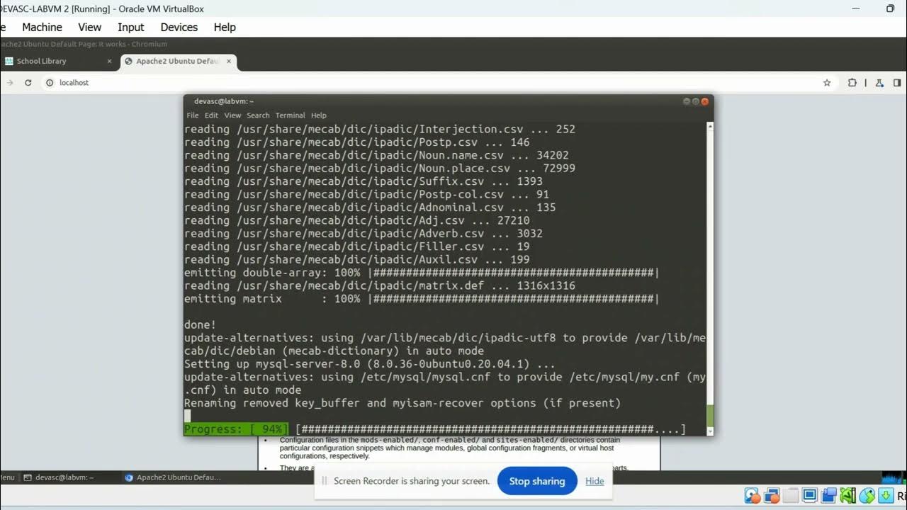 Install Apache, Mysql, PHP di Linux Ubuntu 20.04 - YouTube