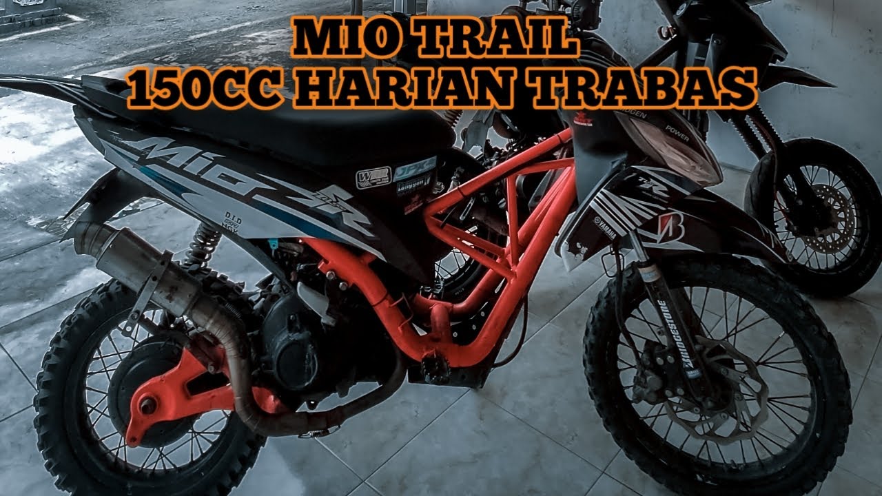 MIO J BORE UP 150CC MATIC TRAIL SPEK HARIAN GANTENG PARAH SIAP TRABAS ...