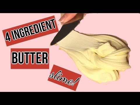 How To Make Diy Butter Slime Without Clay