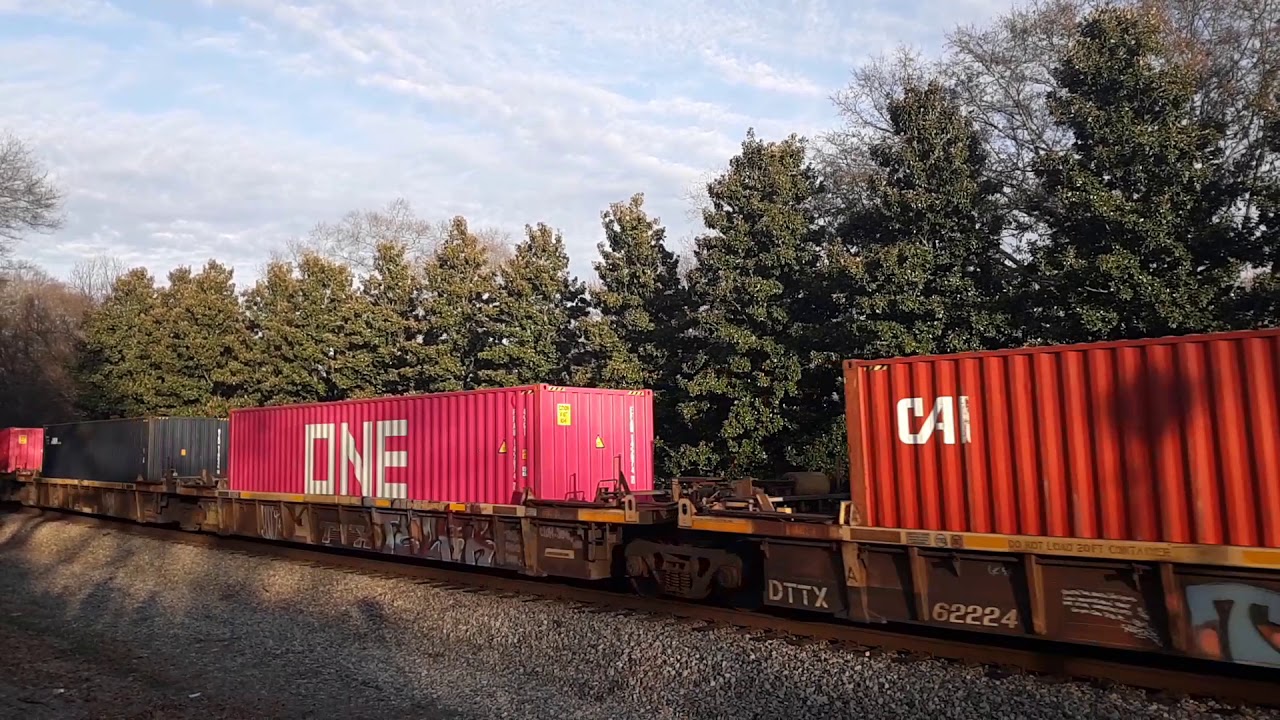 NS 237 with NS 4265 DC to AC AC44C6M and NS 8146 ES44AC - YouTube