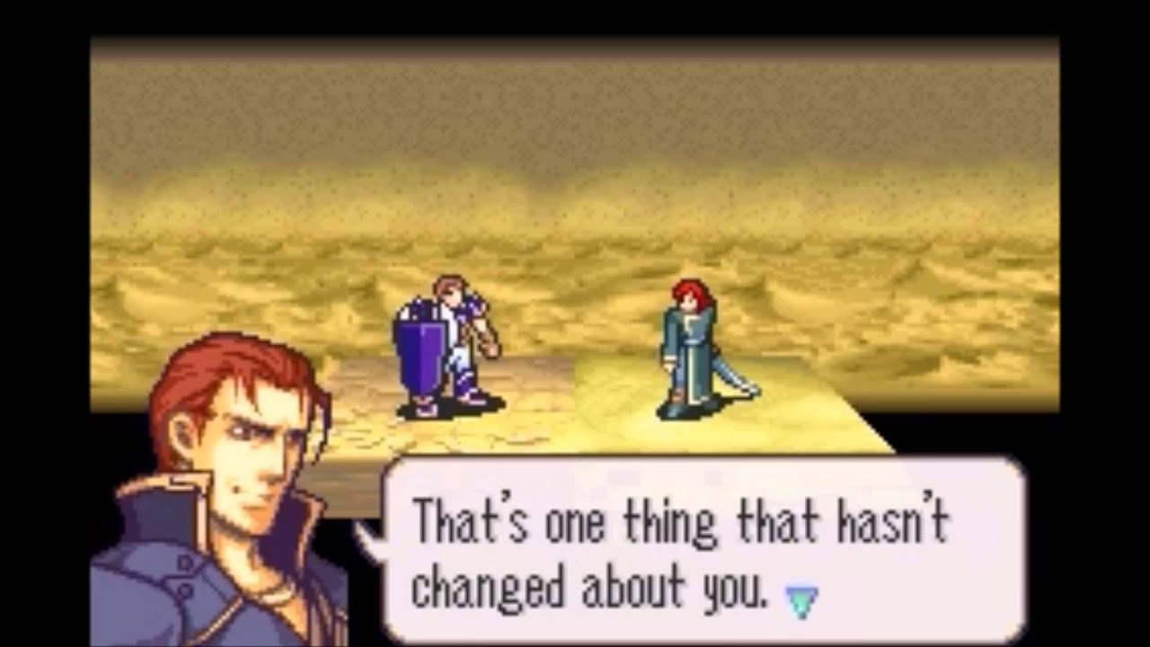 Fire Emblem the Sacred Stones Playthrough Part 53 Joshua vs Caellach ...