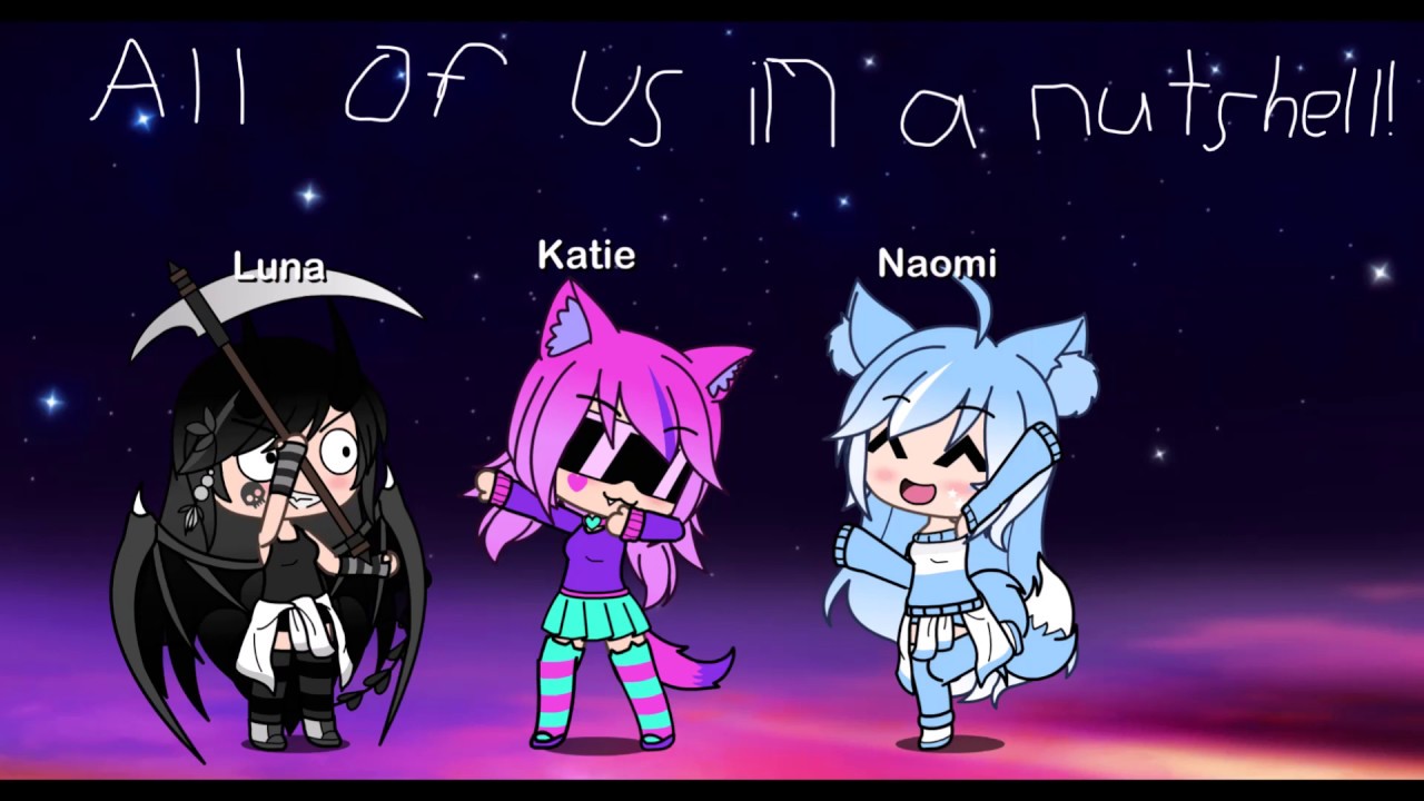 All My OCs In A Nutshell | Gacha life - YouTube