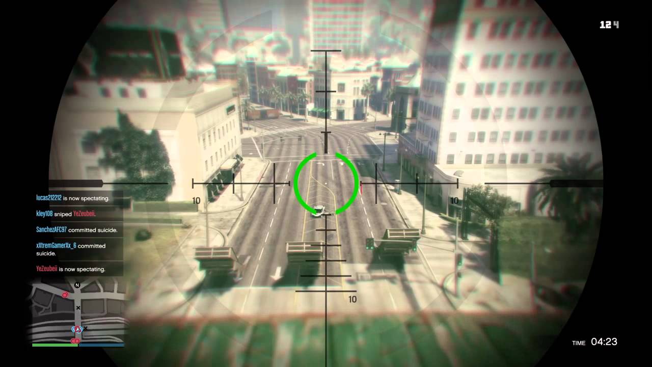 GTA 5 Online, stunters vs snipers - YouTube