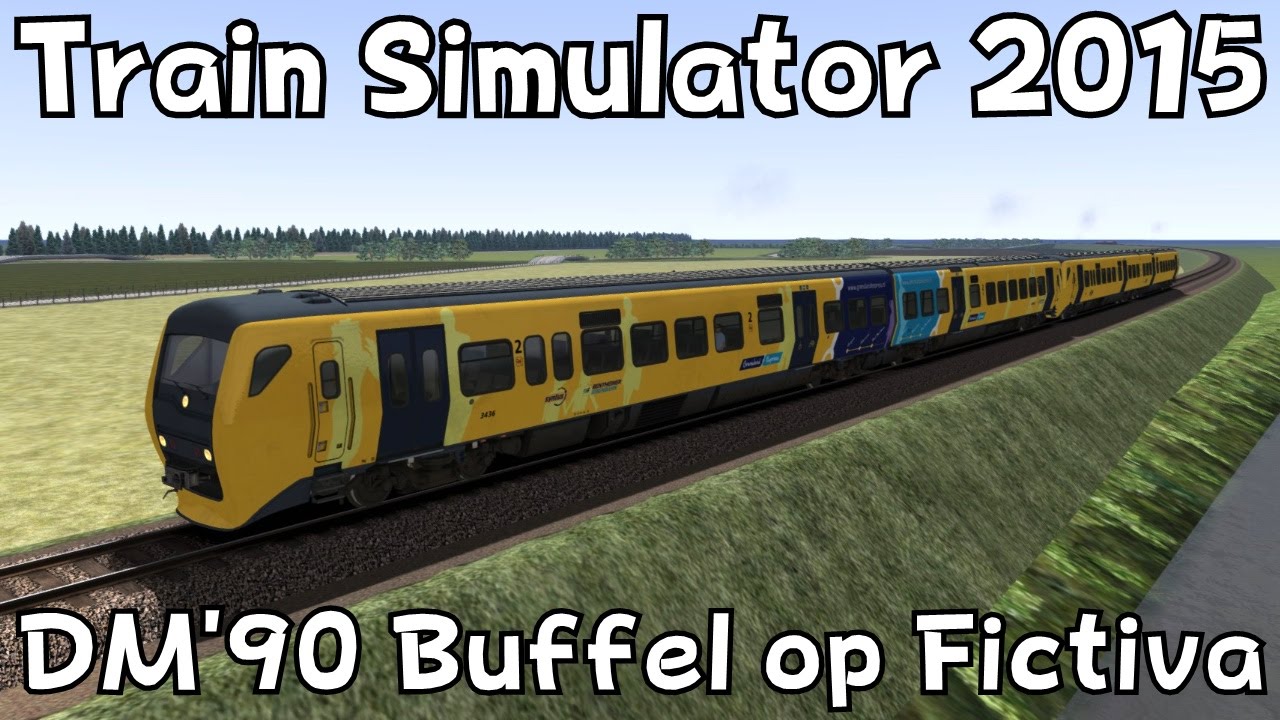 Train Simulator 2015: ChrisTrains DM'90 Buffel op nieuwe dieselgedeelte ...