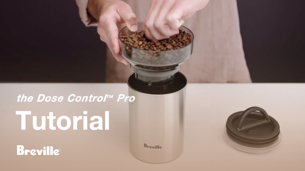 Tutorials - How to store beans | the Dose Control™ Pro | Breville