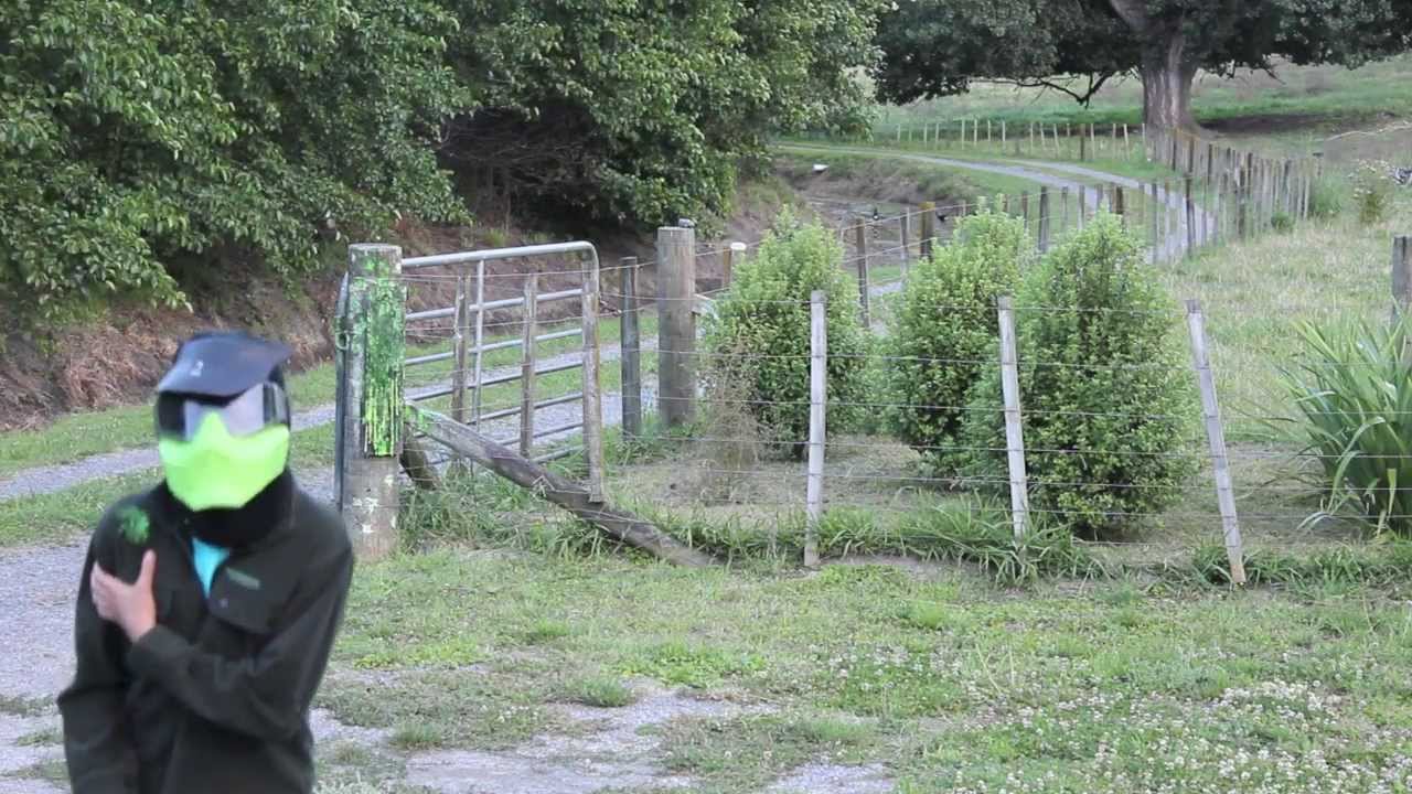 Paintball pain test! - YouTube