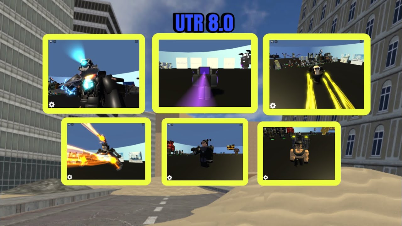 USTR 2 UPDATE WITH energized tv man, muscle mutant, buzzsaw mutant ...