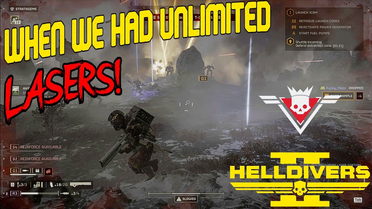 Helldivers 2 | When We had Unlimited Lasers | All Clear | Super ...