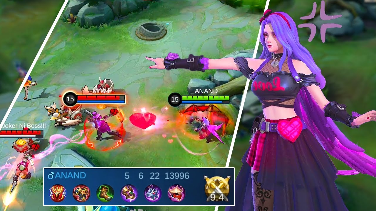 MLBB Top Global Carmilla Phantom Countess Gameplay by: ANAND - YouTube