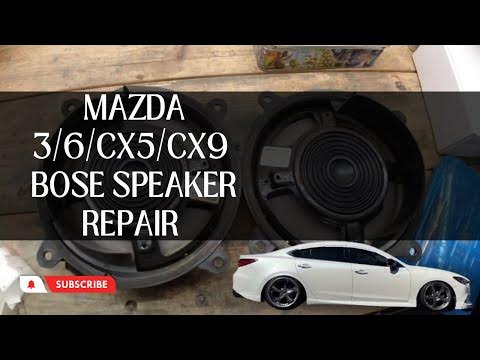 Mazda Bose Speaker Repair | Save The Bose | 2015 Mazda 6 Touring w/ Tech - YouTube