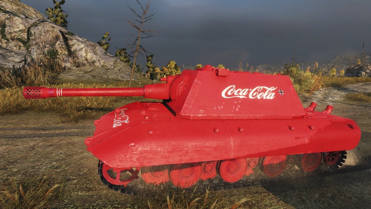 WoT E100 (skin BY CHOCOLATECOFFEE) Stronghold PLSK vs P_L_M - Karelia ...