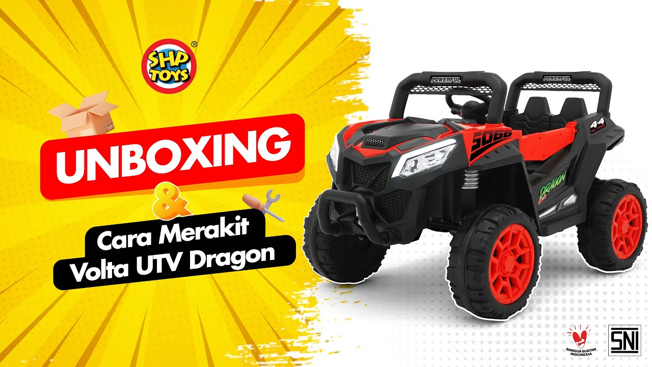 UNBOXING & CARA MERAKIT VOLTA UTV DRAGON - YouTube