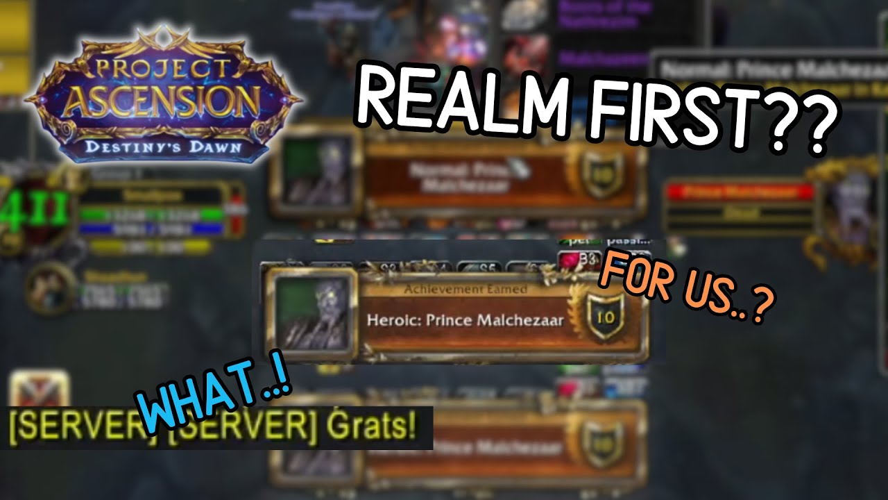 How we got Realm First HC Karazhan, without knowing.. WoW Ascension ...