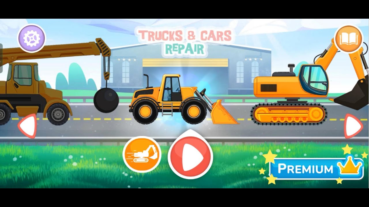 Learn while Playing to Assemble and Repair Wheel LOADER - YouTube